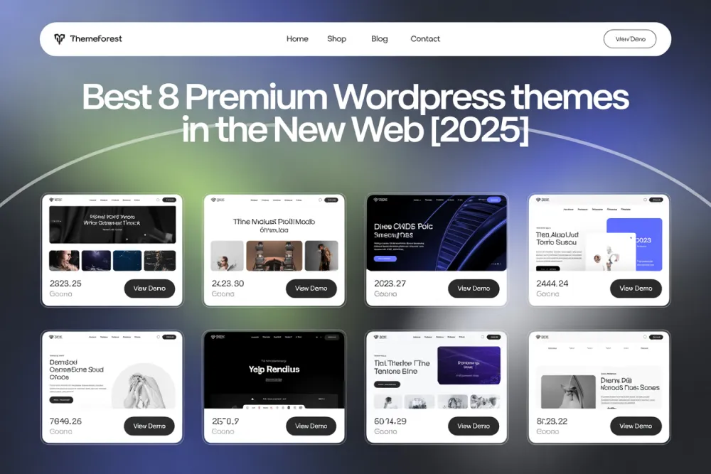Best 8 Premium WordPress Themes In The New Web [2024]
